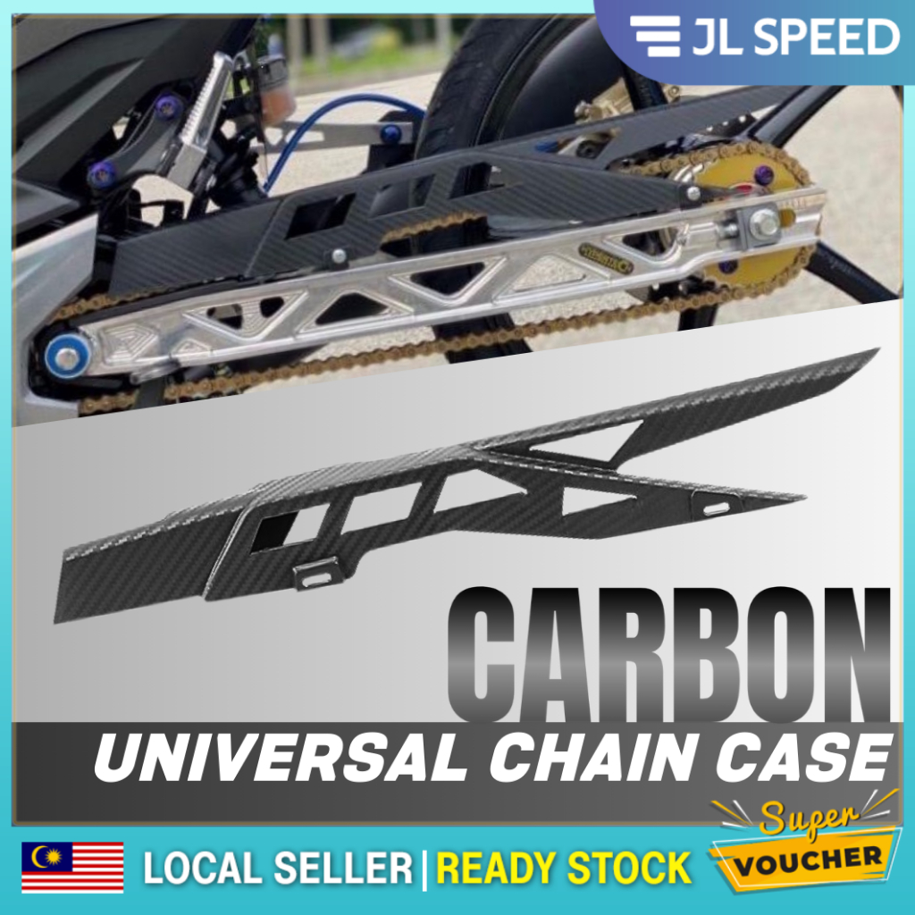CARBON Cover Rantai Universal Y15 Y15ZR Y16 Y16ZR LC135 LC 135 RS150 ...