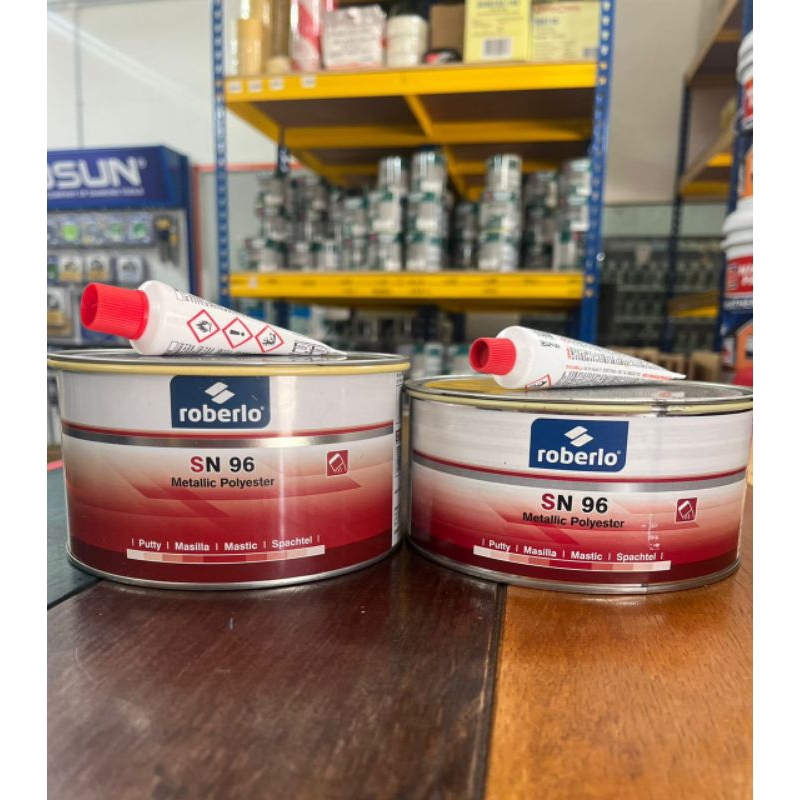 Roberto SN 96 Metallic Polyester with Hardener (Simen Besi) | Shopee ...