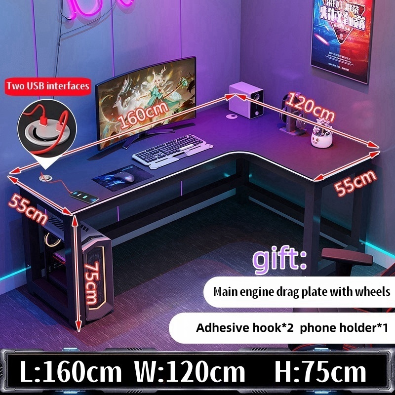 ⚡️FAST DELIVERY⚡️Gaming Table Computer Table Office desk Carbon Fiber ...