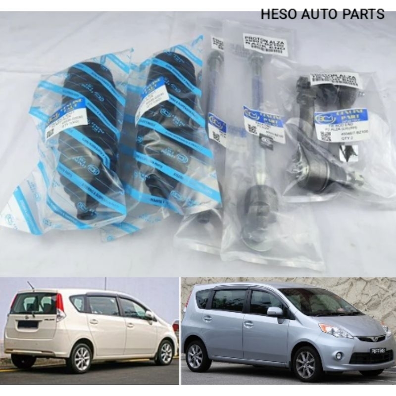 BCM Genuine Perodua Alza Front Depan Tie rod end Rack end Steering boot ...
