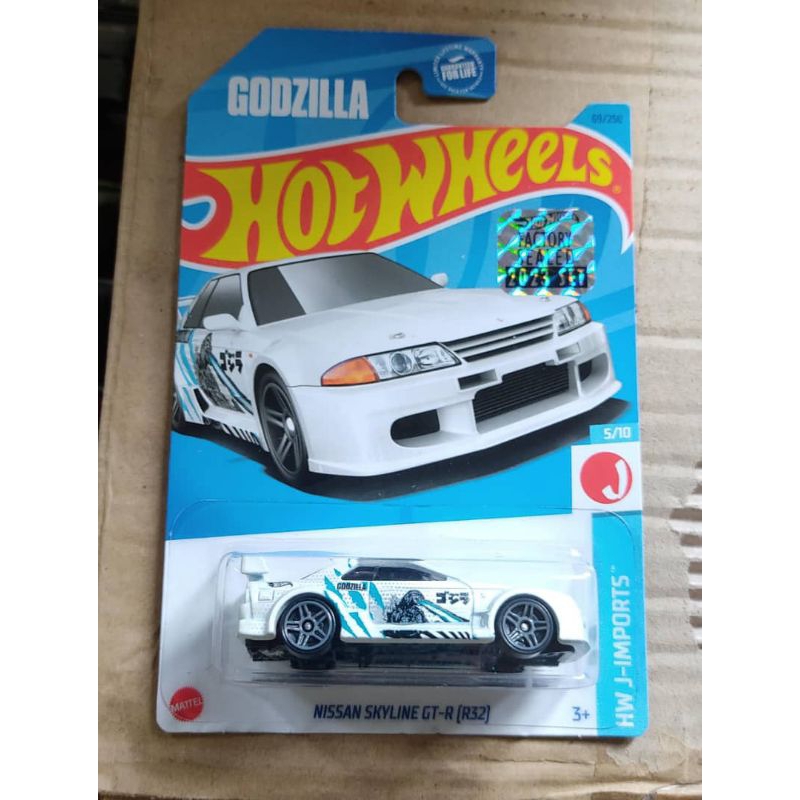 HOTWHEELS NISSAN SKYLINE R32 GODZILLA FACTORY SEAL | Shopee Malaysia