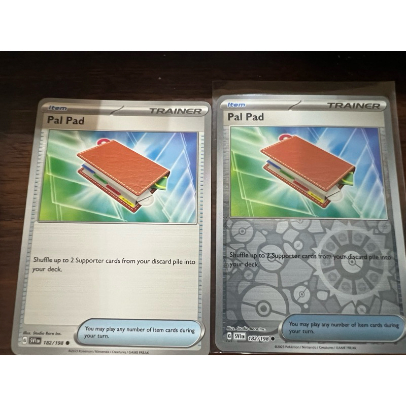 Pokemon Tcg - Playable trainer Pal pad , Reverse holo | Shopee Malaysia