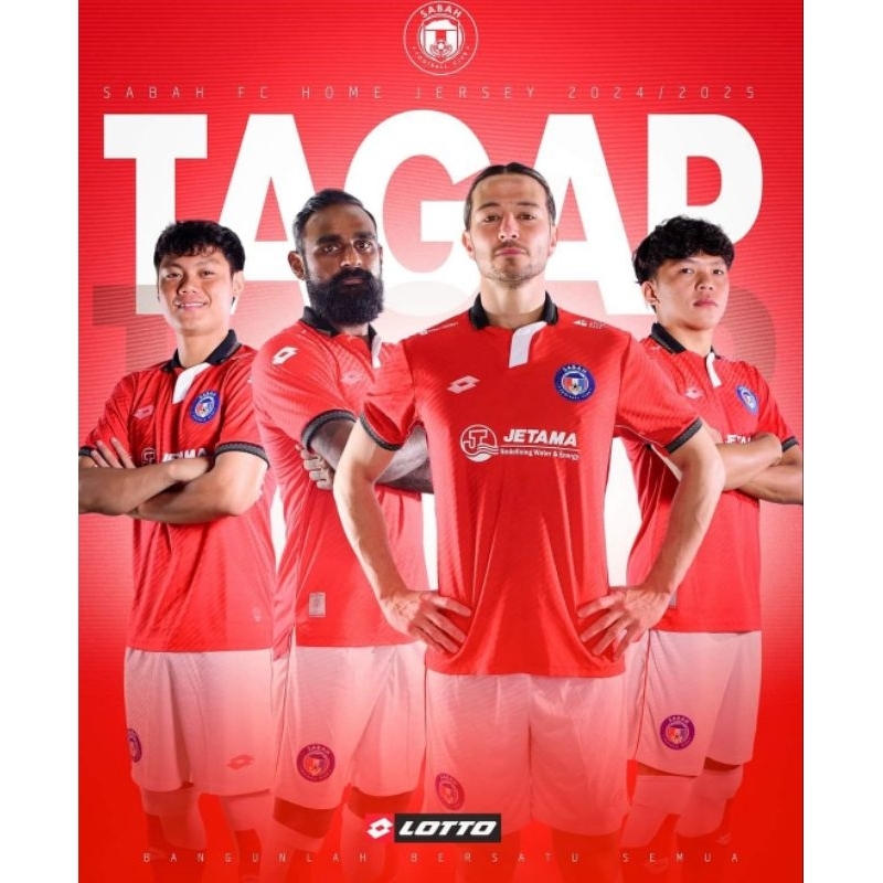 SABAH JERSY ORIGINAL LOTTO 2024/25(TAGAP)PRE-ODER | Shopee Malaysia