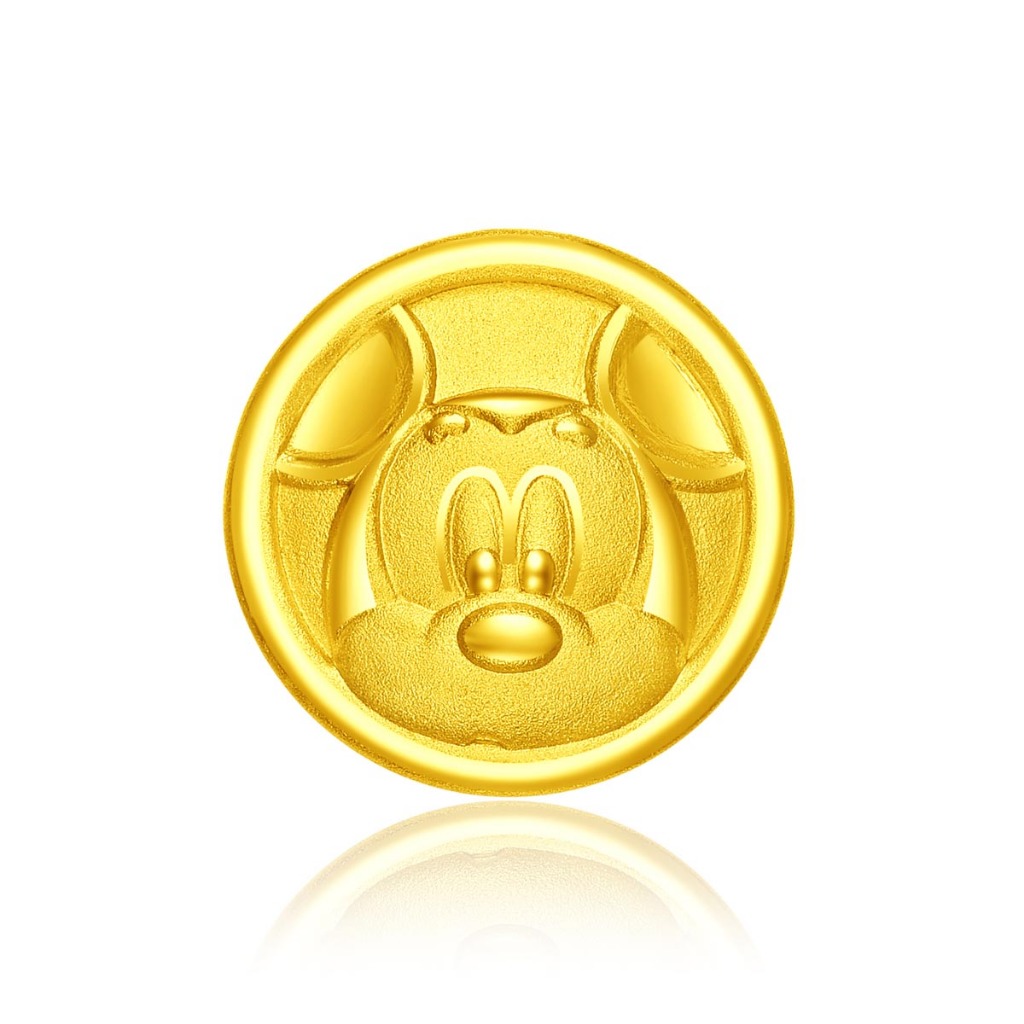 Chow Tai Fook 999 Pure Gold - Disney's Classic I Love Mickey Charm ...