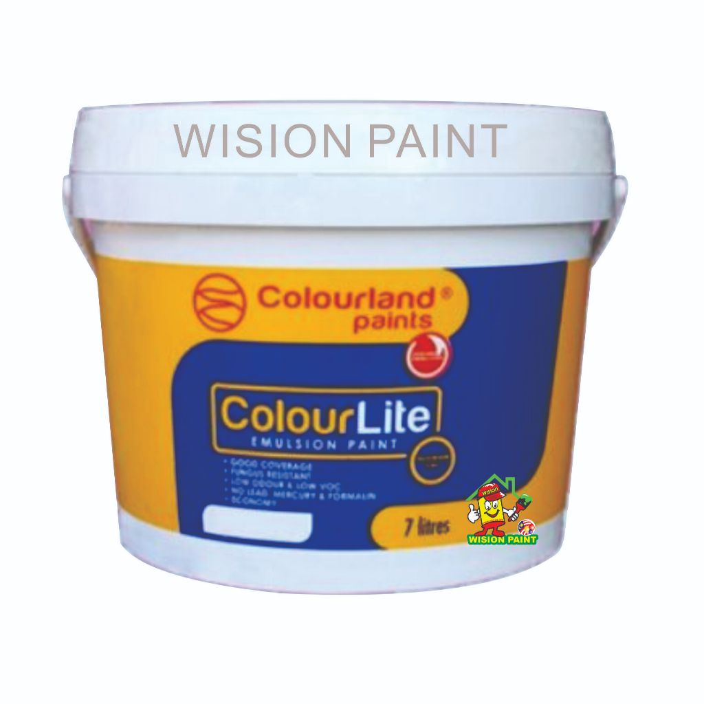 ( 7 LITRE COLOURLITE ) COLOURLAND COLOURLITE EMULSION PAINT / 7L ...