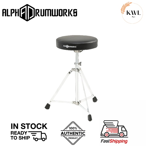 Alpha Drumworks AD-DT101 Drum Stool Drum Throne | Shopee Malaysia