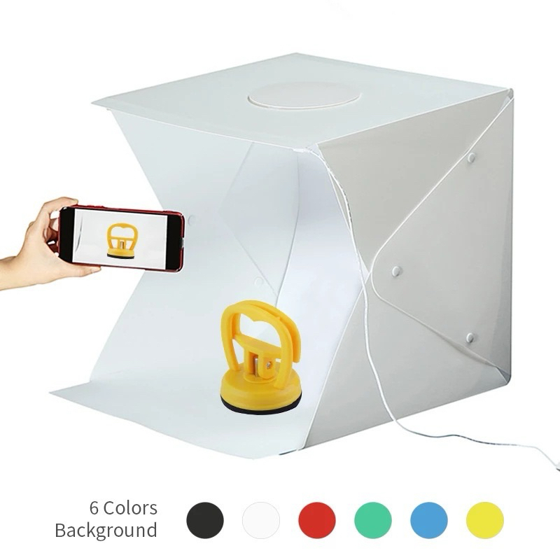 Photo Studio Box LED Light 40CM With Singel And Dual LED Portable ...