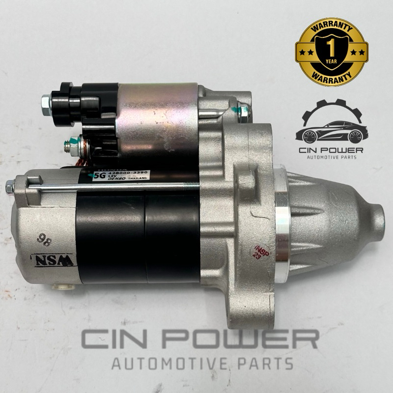 HONDA CITY SEL/IDSI ROUND SOCKET STARTER 12V T9 0.8KW KS52-088N 31200 ...