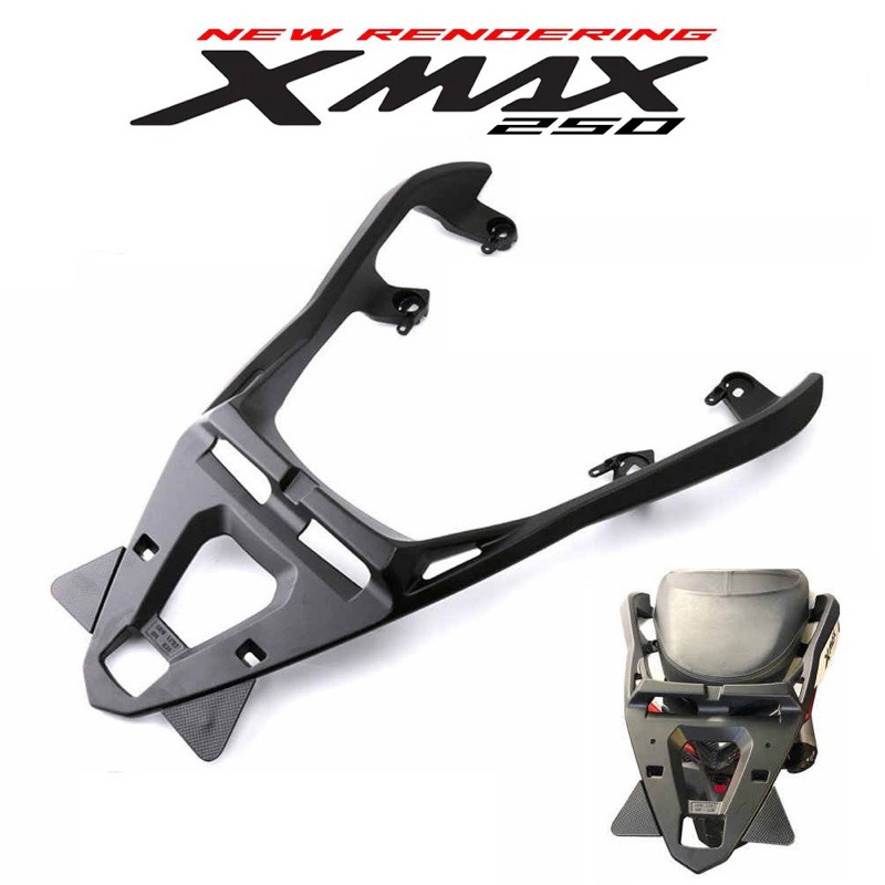 YAMAHA XMAX V2 MONORACK HEAVY DUTY FOR TOP BOX GIVI BOX Bracket ...