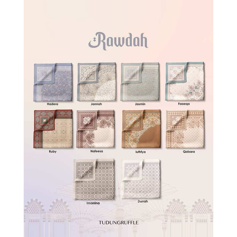Ruffle | Rawdah Collection | Shopee Malaysia