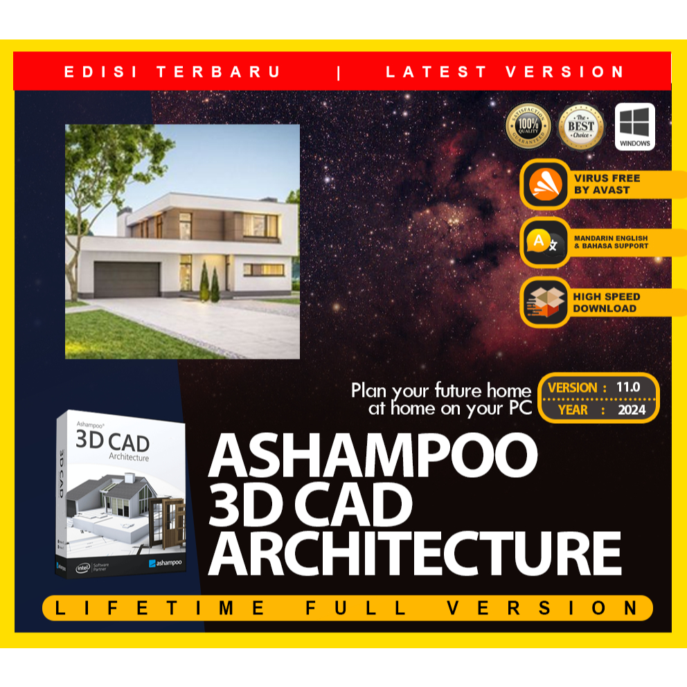💻 ASHAMPOO 3D CAD ARCHITECTURE 💻 Windows | Full Version | Lifetime ...