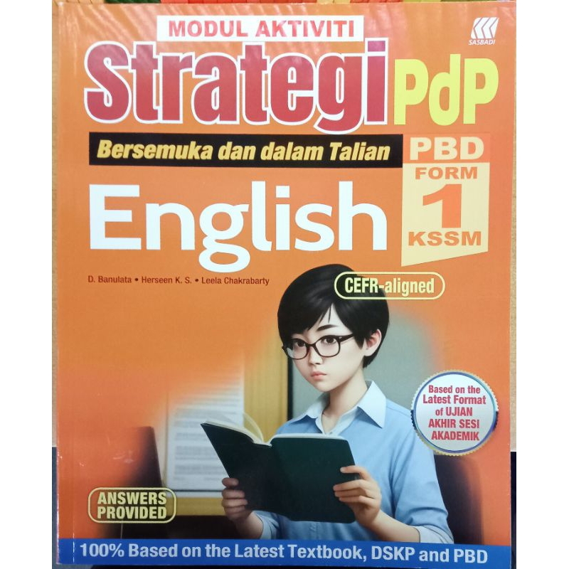 MODUL AKTIVITI STRATEGI PdP ENGLISH (CEFR-aligned) FORM 1 KSSM | Shopee ...