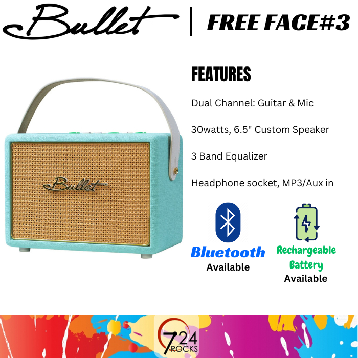 Bullet Amplification Bullet Free Face 3 30-watt Acoustic Guitar Amp ...