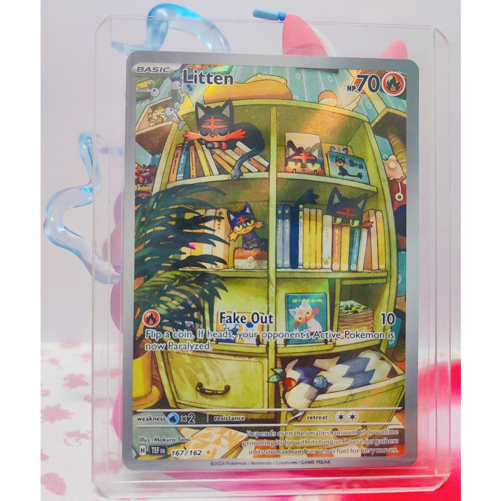 Litten - 167/162 Illustration Rare Temporal Forces | Shopee Malaysia