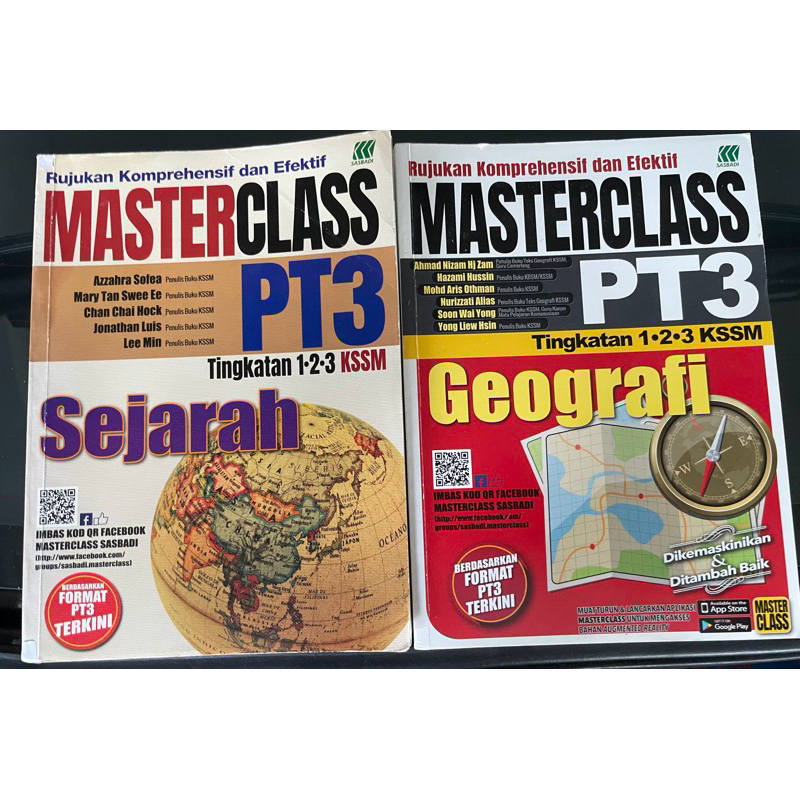 Buku Rujukan Reference Book Masterclass PT3 Sasbadi | Shopee Malaysia
