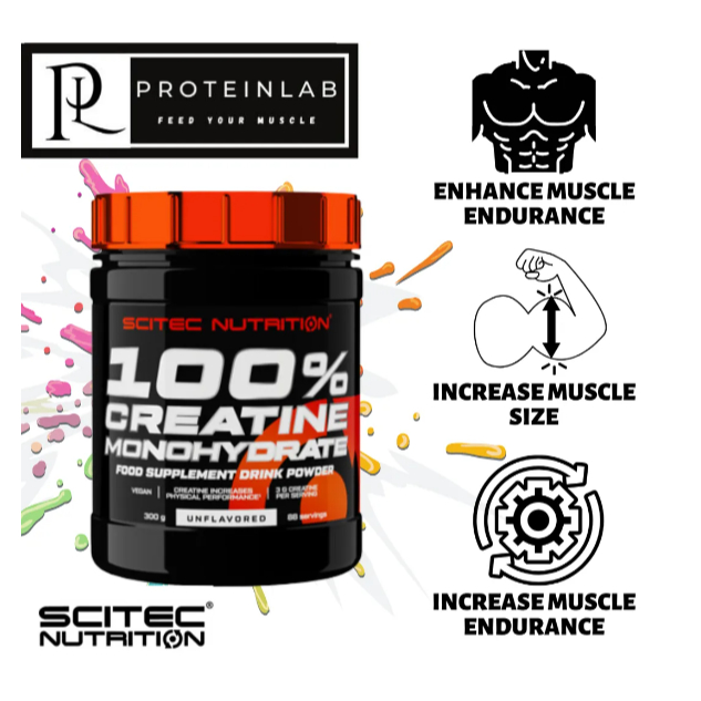 Scitec Nutrition 100% Creatine Monohydrate 300g | Shopee Malaysia