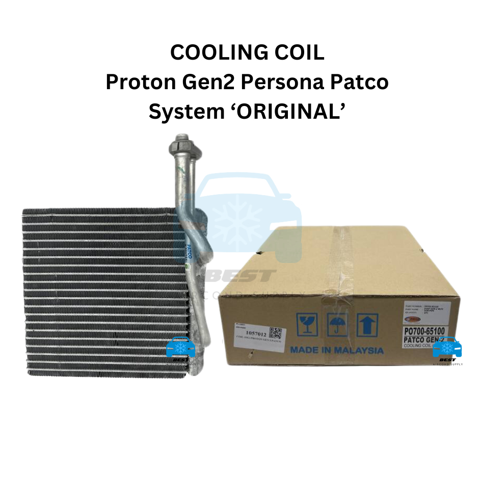 Air Cond CoolinCoil ORIGINAL Aircond Proton Gen2 Persona Patco System ...