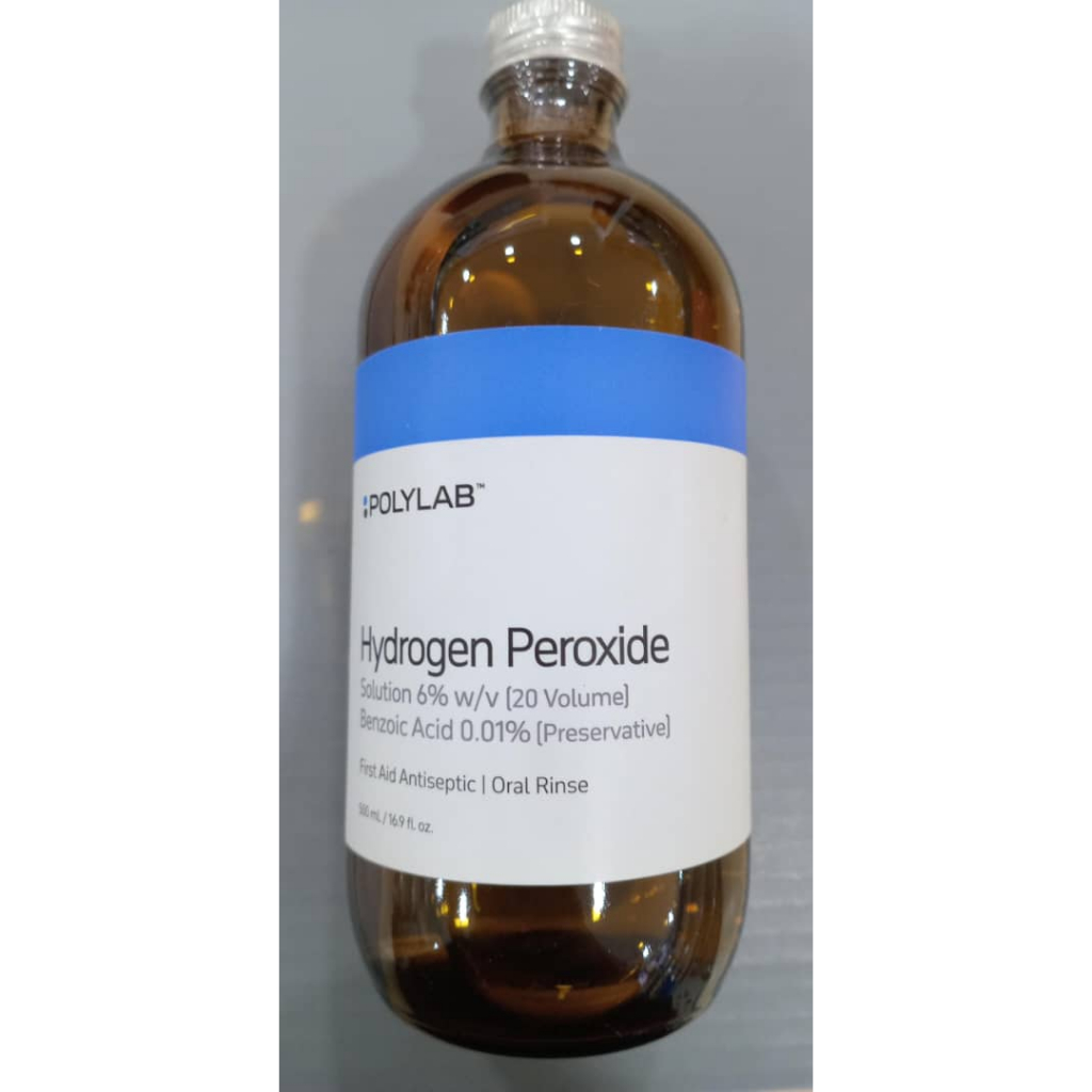 BADANSIHAT FARMASI HYDROGEN PREOXIDE 6% 500ML | Shopee Malaysia