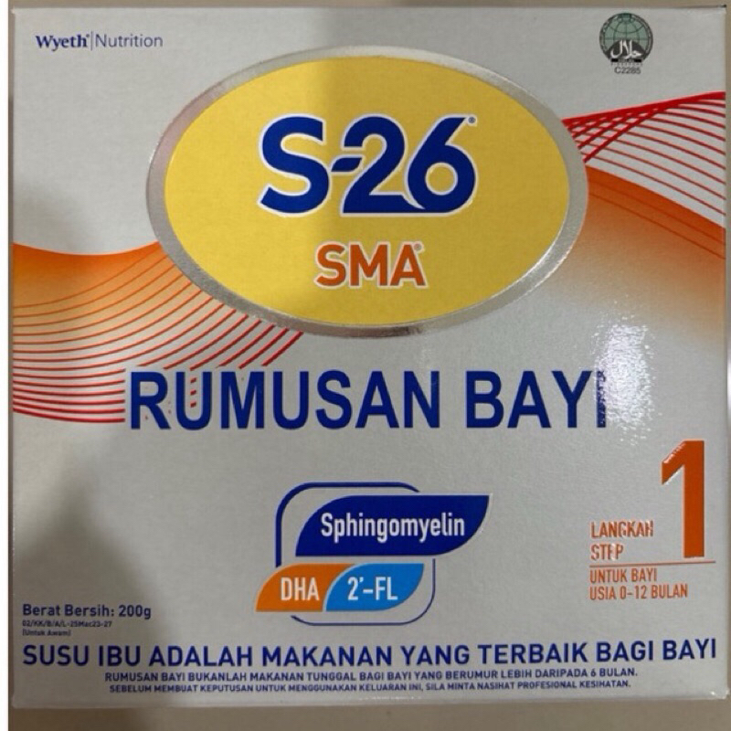 GOLD PACK S26 Gold SMA Step 1 ~200g Wyeth EXP 28/7/2025 Step 1 milk powder s26 step1 | Shopee ...