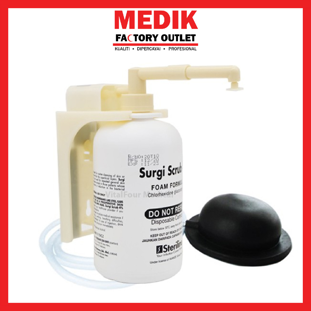 Steriline SurgiScrub Surgi Scrub Foam 4% (800ml) | Shopee Malaysia