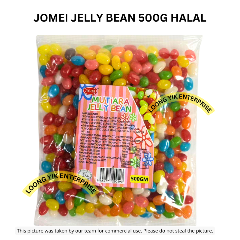 JOMEI JELLY BEAN 500G HALAL FRUITY FLAVOUR | Shopee Malaysia