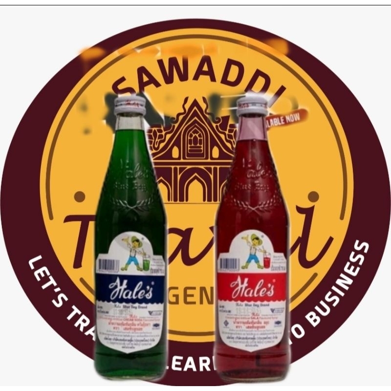 HALE's Blueboy Syrup Thailand Sirap Perisa Red Sala dan Green Soda (710 ...