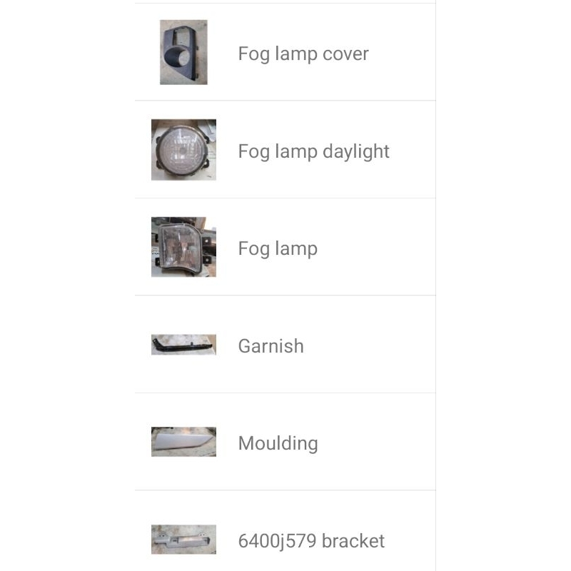 Used genuine ori Triton2019-24 front bumper fog lamp 8315A054 daylight ...
