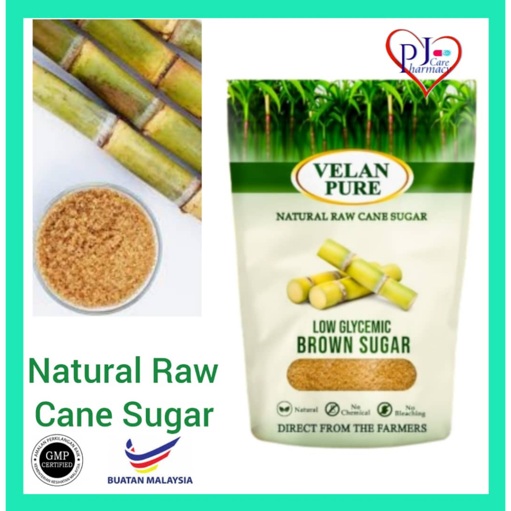 VELAN PURE BROWN SUGAR 450G [Exp 01/2027] Low Glycemic Index/Natural ...