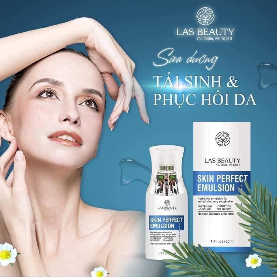 [ 100% Original ] LAS BEAUTY Skin Perfect Emulsion Milk Cream for Skin ...