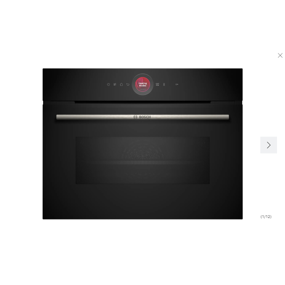 BOSCH Series 8 Built-in compact oven with microwave function 60 x 45 cm ...