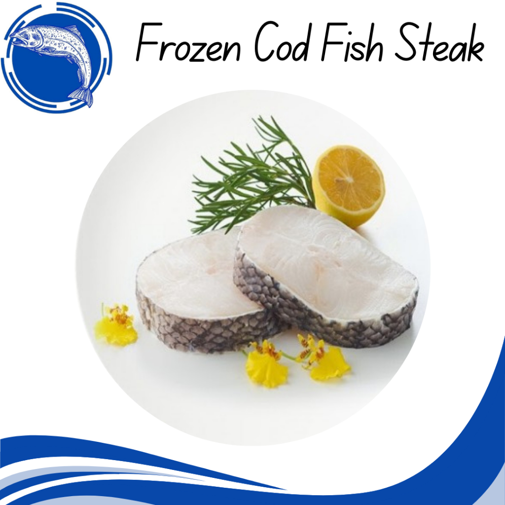 🔥New🔥 Premium Frozen Cod Fish Steak [ 200GM +/- ] [ No Glazing ...