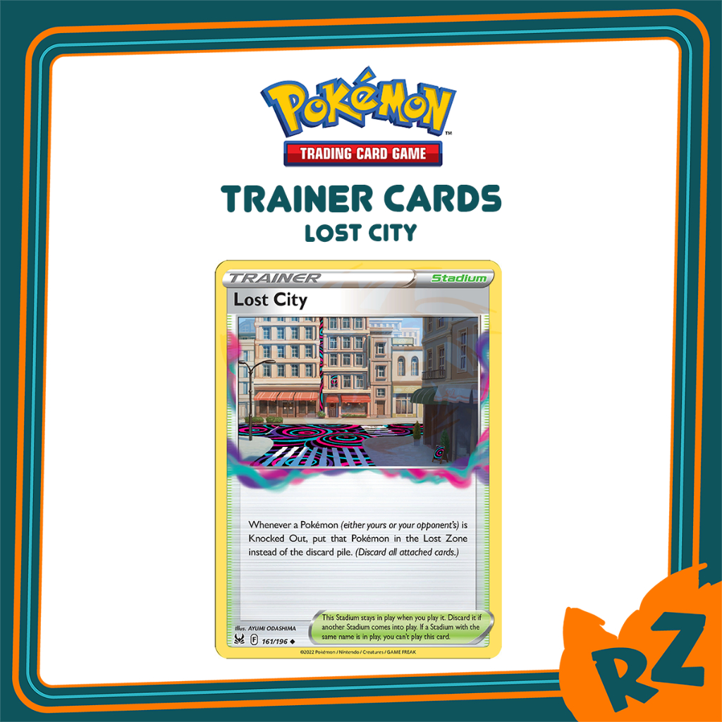 [Original] Pokemon TCG Card Lost City Stadium Trainer Singles (Lost ...