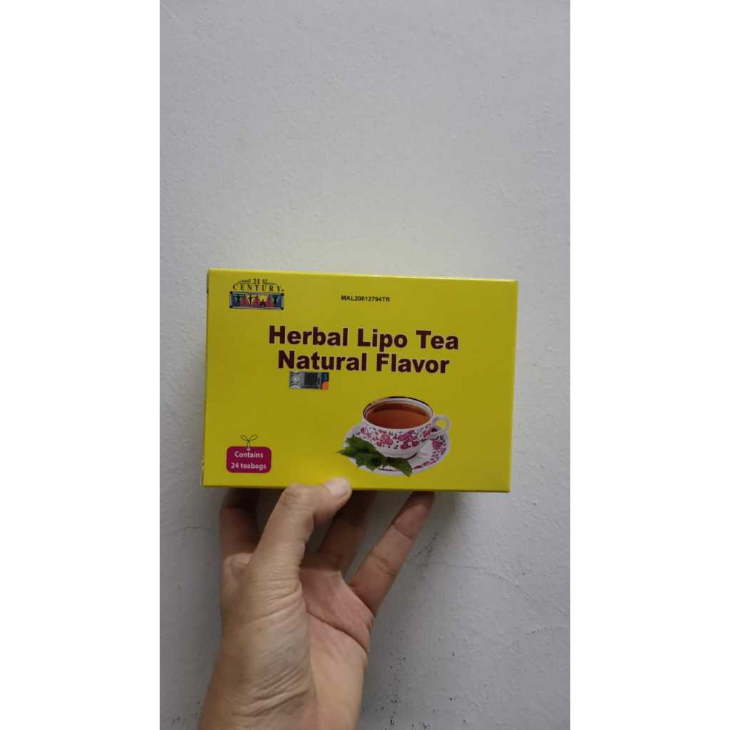 21st Century Herbal Lipo Tea – Natural Flavour 24s/box | Shopee Malaysia