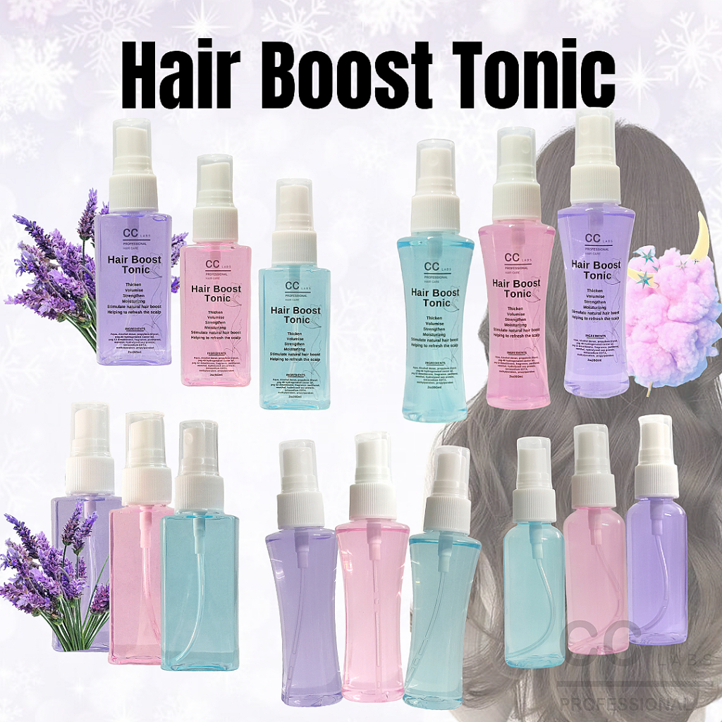 Hair Boost Tonic 60ml Anti Hair Loss and Dandruff Hair Tonic | Shopee ...