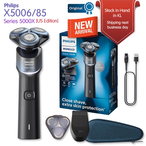 Philips Shaver 5000X X5006/85 with SkinGlide Protective Coating with ...