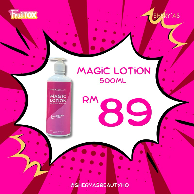 Shery'As Beauty Magic Lotion 500ml | Shopee Malaysia