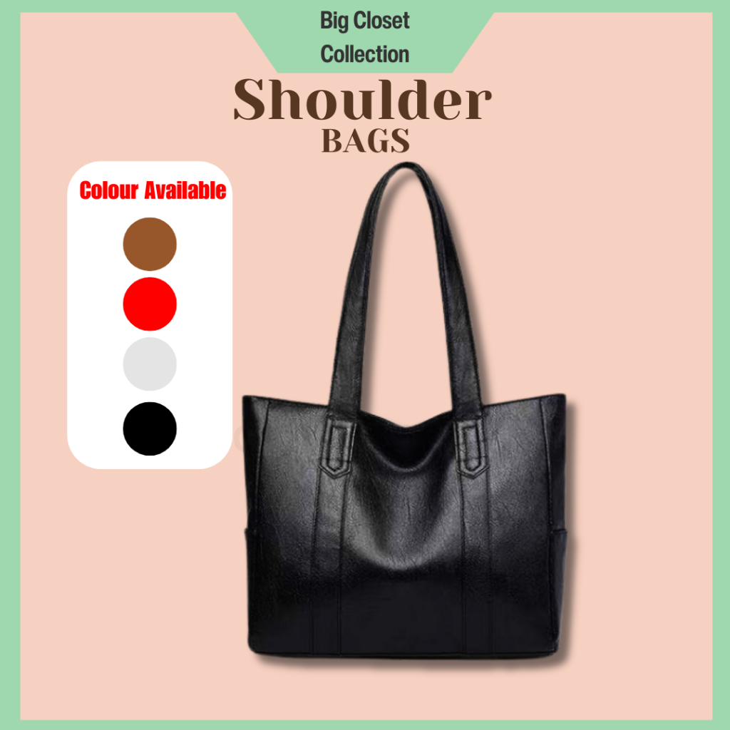 Shoulder Bag Women's large capacity beg tangan handbag besar tote bag ...