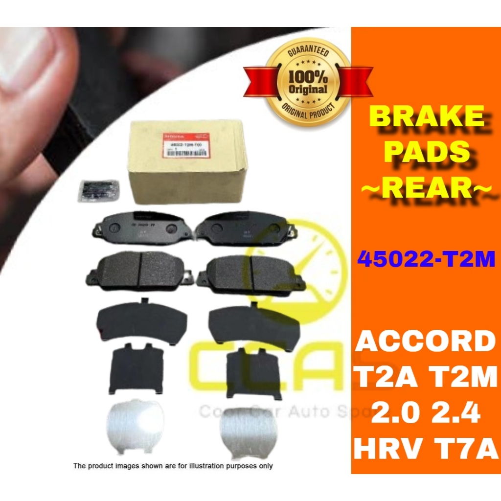 ( 100% ORIGINAL ) HONDA ACCORD T2A T2M 2.0 2.4 HRV T7A FRONT DISC BRAKE ...