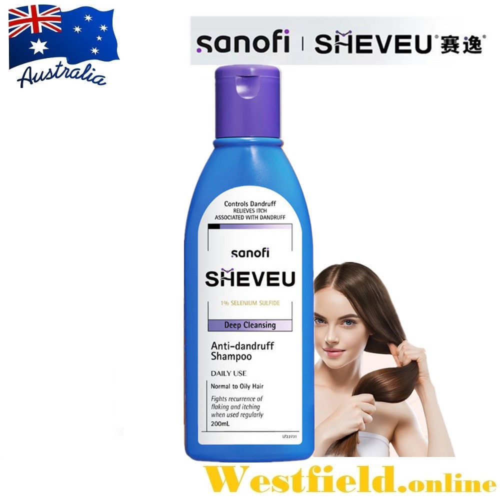 Sanofi Sheveu Purple Deep Cleansing Anti-dandruff Shampoo Control ...