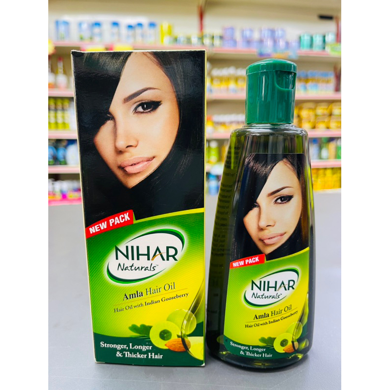 NIHAR NATURALS AMLA HAIR OIL WITH INDIAN GOOSEBERRY STRONGER,LONGER ...