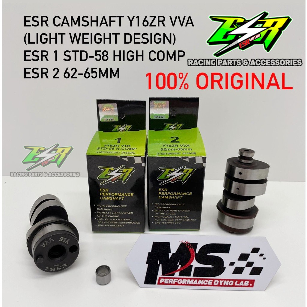 ESR Motor Y16ZR VVA Racing Light Weight Cam Shaft | Shopee Malaysia