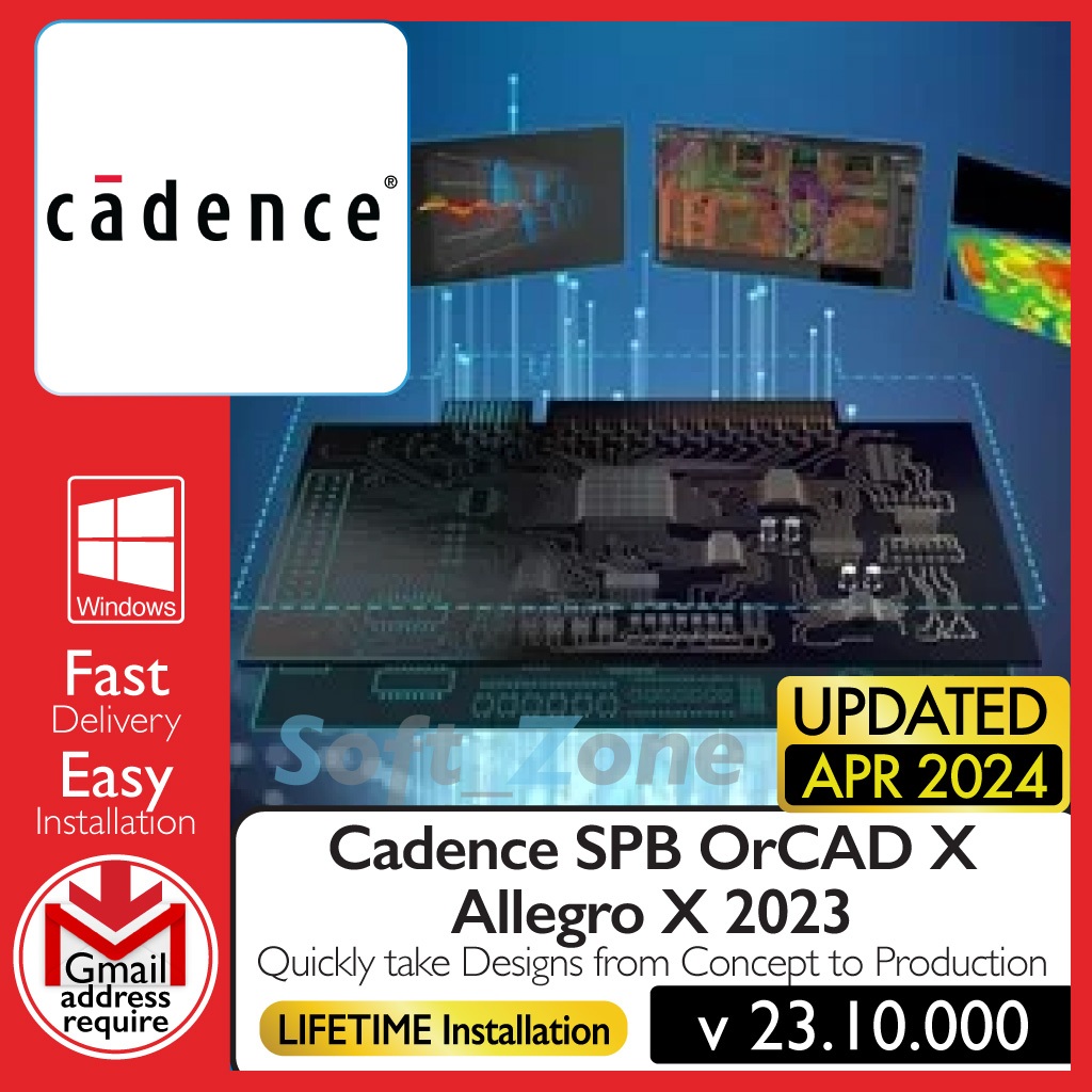Cadence SPB OrCAD X Allegro X 2023 v23.10.000 - Quickly take Designs ...