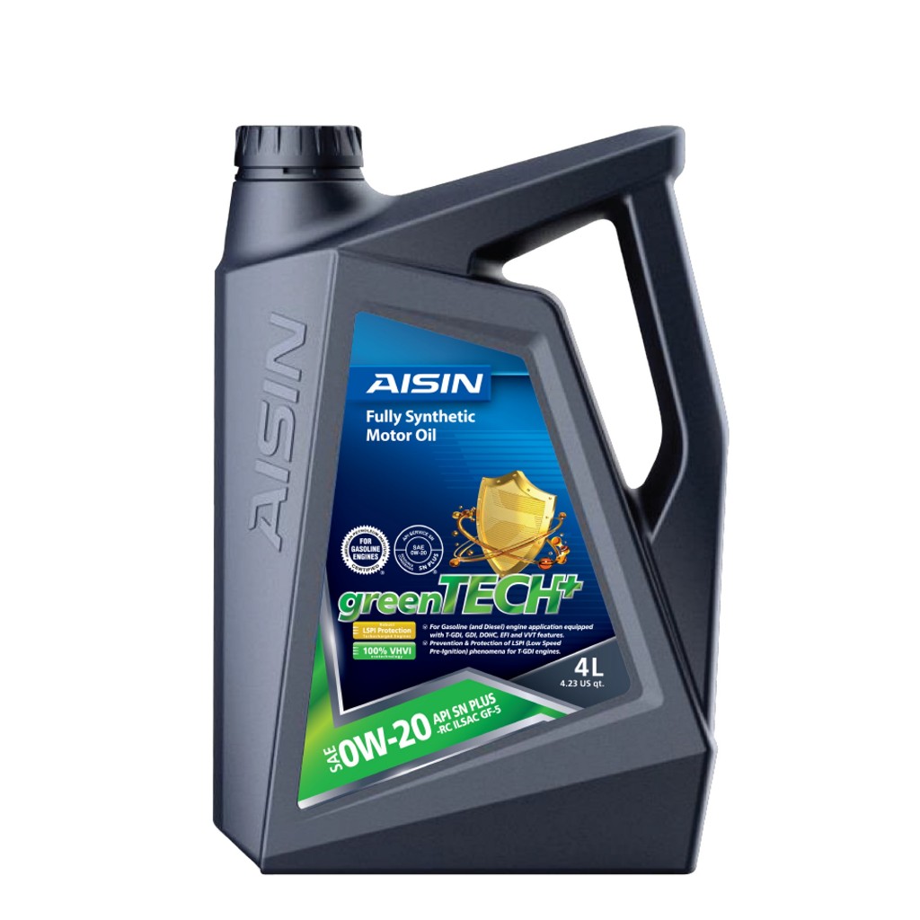 AISIN ENGINE OIL 0W20 3L 4L FULLY SYNTHETIC | Shopee Malaysia