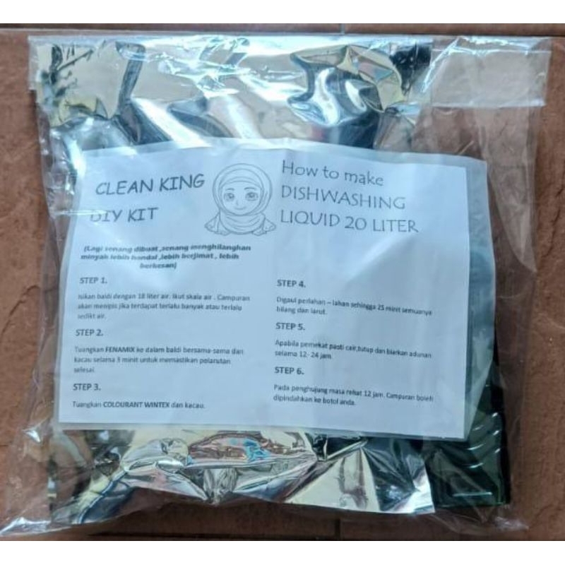 DIY KIT SABUN BASUH PINGGAN (10 LITER ) DIY SENDIRI. | Shopee Malaysia