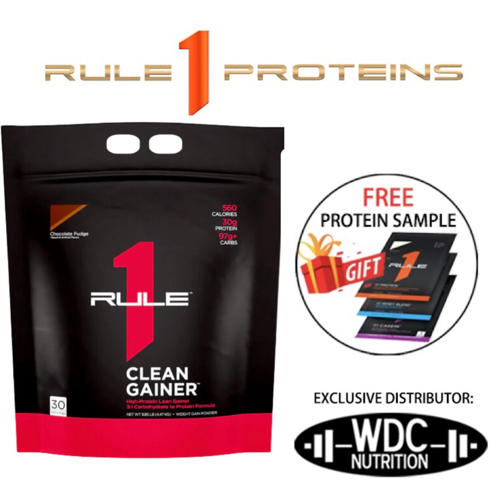 Rule 1 Clean Gainer (9.8 lbs) - Lean Mass Gainer, Weight Gainer, Susu ...
