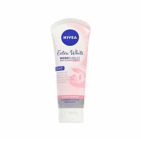 Nivea Extra Bright Microbubbles Deep Clean Scrub 100g | Shopee Malaysia