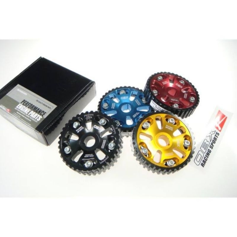 [ READY STOCK ] 36562 - OBX Pro-Series Cam Gear adjustabke cam pulley ...