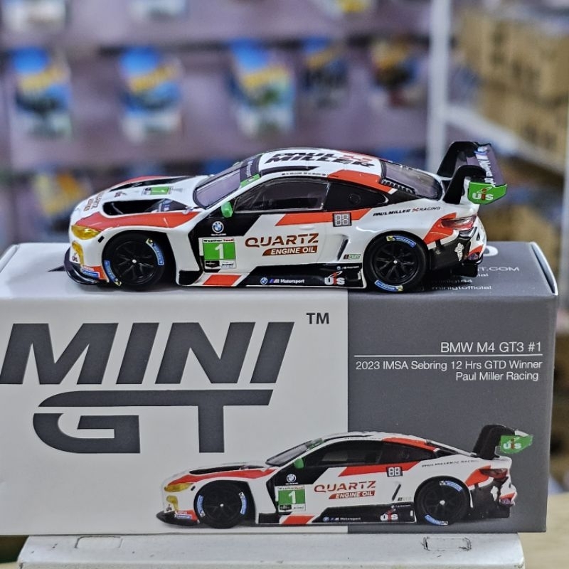 MINI GT BMW M4 GT3 GTD WINNER PAUL MILER RACING BOX #640 | Shopee Malaysia