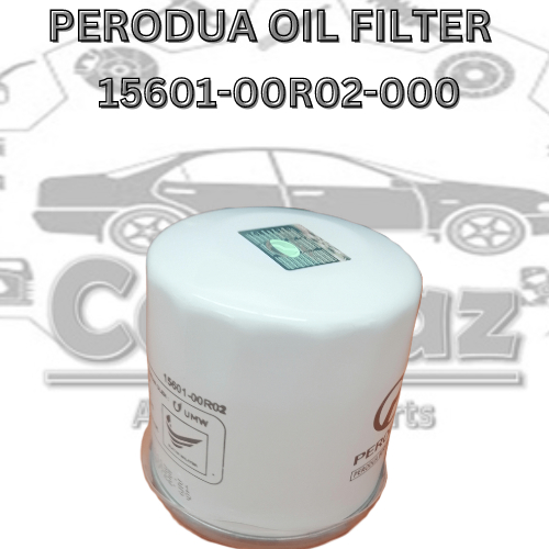ORIGINAL PERODUA OIL FILTER 15601-00R02-000 PERODUA AXIA, BEZZA, MYVI ...