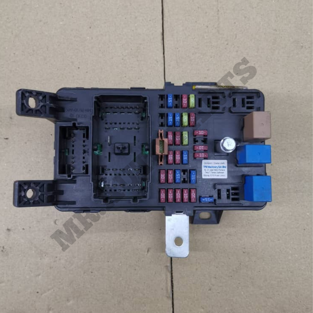 PW856641 PROTON EXORA CPS INNER FUSE BOX P6-20A P DECO RHD 100 % ORIGINAL USED PART HALFCUT ...